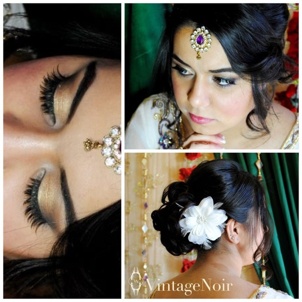 Indian style makeup | Jasmeen M.'s (vintagenoir) Photo | Beautylish