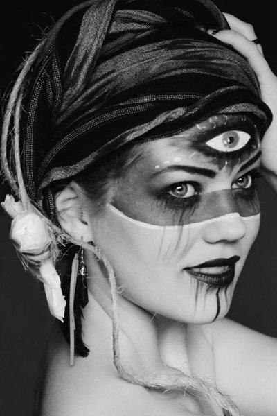 Voodoo makeup (experimenting once again) | Beautylish