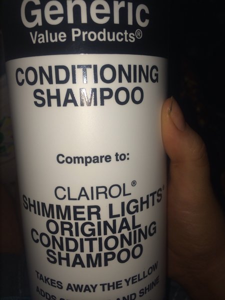 Generic purple shampoo from Sally's. | Beautylish