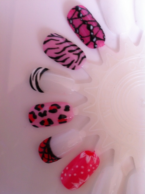 Poses de gel avec différents motifs | Marie M.'s Photo | Beautylish