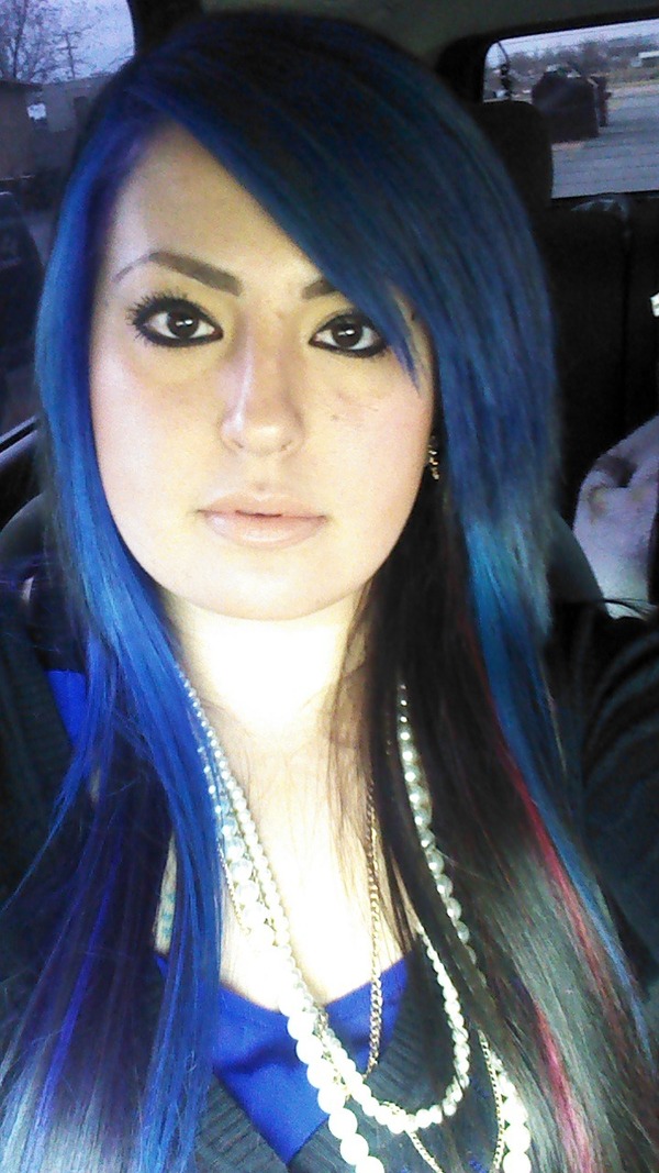 Blue hair :) | Esmeralda P.'s Photo | Beautylish