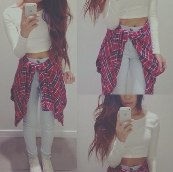 How to rock a flannel?!?! | Beautylish