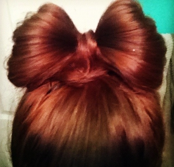 bow bun | Brittany Y.'s Photo | Beautylish