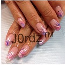 Swirl Nails | Nicole D.'s Photo | Beautylish