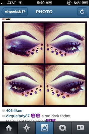Rhinestone design ideas/ help | Beautylish