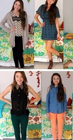 Cute school outfit ideas. | Beautylish