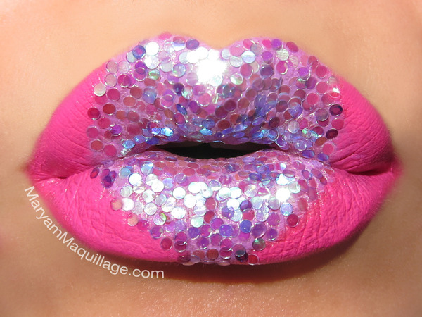Sugar Glitter Sweet-Heart Lips | Maryam M.'s (Maryam) Photo | Beautylish