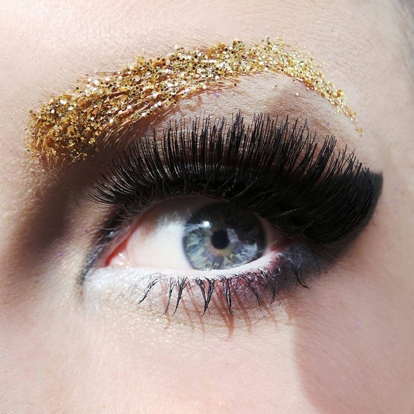 Golden Glitter-Brows! | Glitterface x.'s (glitterface) Photo | Beautylish
