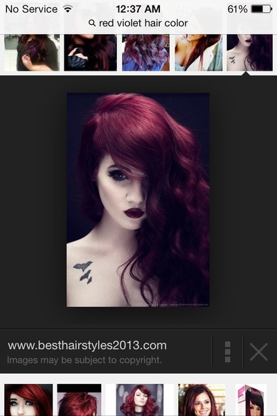 Vampire Hair Color | Beautylish