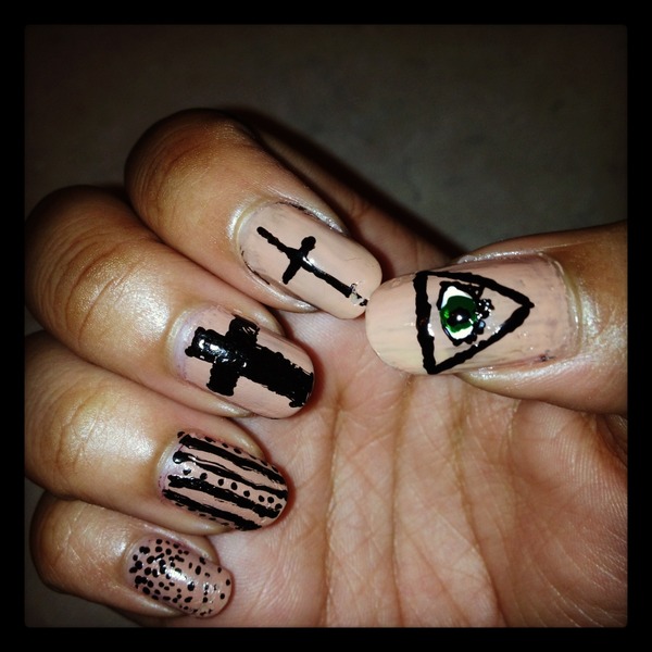 symbolism nail art | Aja P.'s Photo | Beautylish