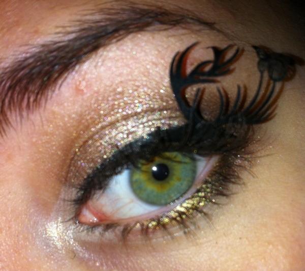 Paperself eyelashes Deer&Butterfly | Zoe F.'s (zoendout) Photo | Beautylish