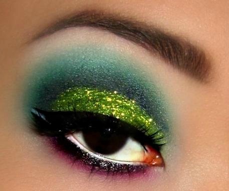 Citrus Glitter Cut Crease | Yumemi S.'s (yumemisakai) Photo | Beautylish