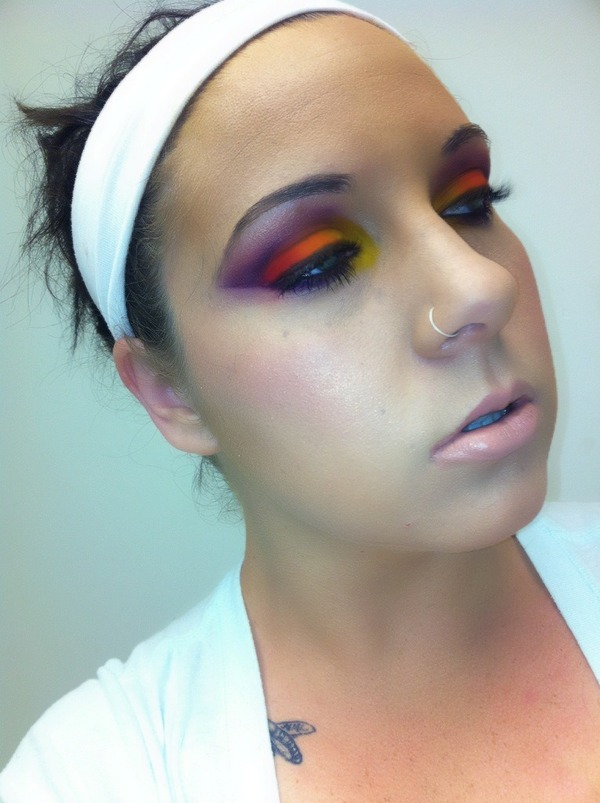 Full Face Look with the Burning Heart, Sugar Pill Palette | Cassie ann ...