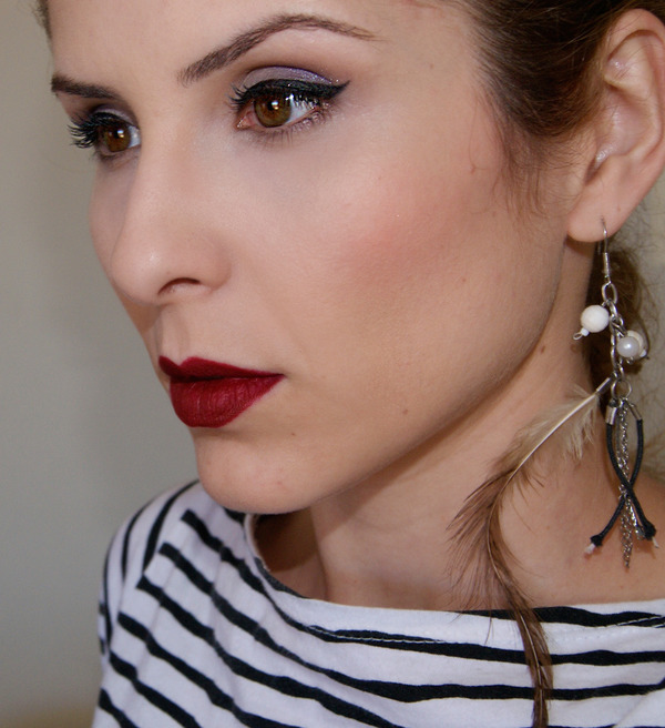 Matte Deep Red lips | Claudia G.'s (claudiaguillen) Photo | Beautylish