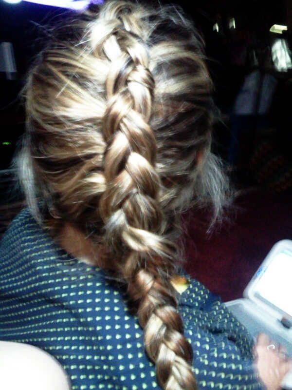Inverted French Braid | Mikaela F.'s (lovin_the_sun) Photo | Beautylish