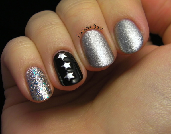 Silver Stars | Mihaela Lacquerbuzz D.'s (lacquerbuzz) Photo | Beautylish