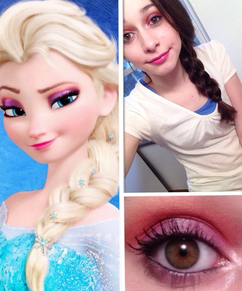 Elsa makeup from frozen. | Beautylish