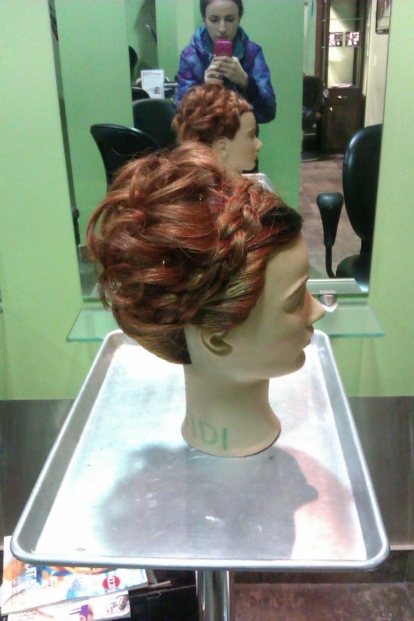 Lace Braid Updo | Mercedes D.'s (lifeinamercedes) Photo | Beautylish