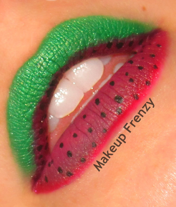 Watermelon Lips! | Nikki K.'s (Makeupfrenzy) Photo | Beautylish