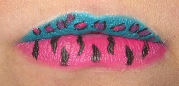 Leopard and tiger lips | Nikki K.'s (Makeupfrenzy) Photo | Beautylish