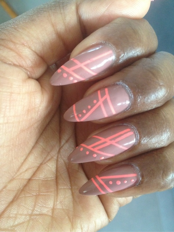 Striped Nails! | Shanti G.'s Photo | Beautylish
