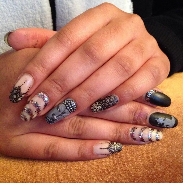 Buddha nail art (inspired by nailsbymztina) | Nishani B.'s Photo ...