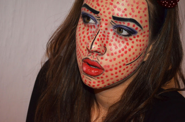 Pop-Art Make-Up | Patricia Z.'s (xoxopatty) Photo | Beautylish