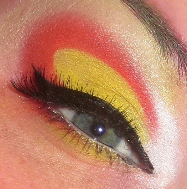 Candy Corn Makeup | Nikki K.'s (Makeupfrenzy) Photo | Beautylish