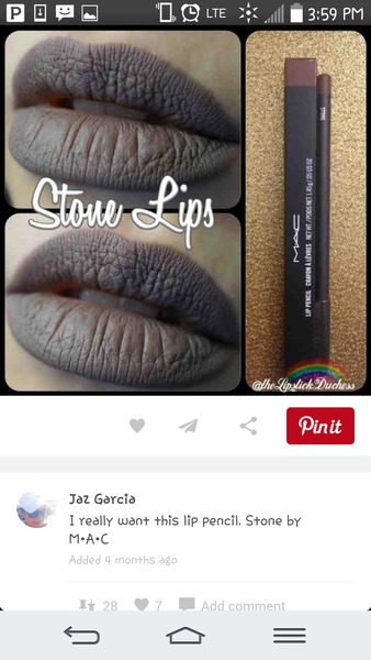 Mac Stone Lip Liner :) | Beautylish