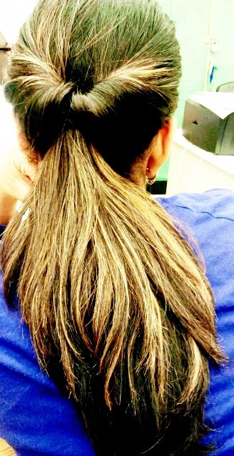 Upside Down Ponytail | Marlyn M.'s Photo | Beautylish