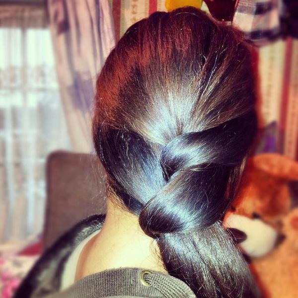 Criss-Cross Ponytail | Khaye L.'s (meKhayeL) Photo | Beautylish