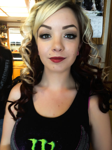 Photos with Red Cherry False Eyelashes #43 | Beautylish