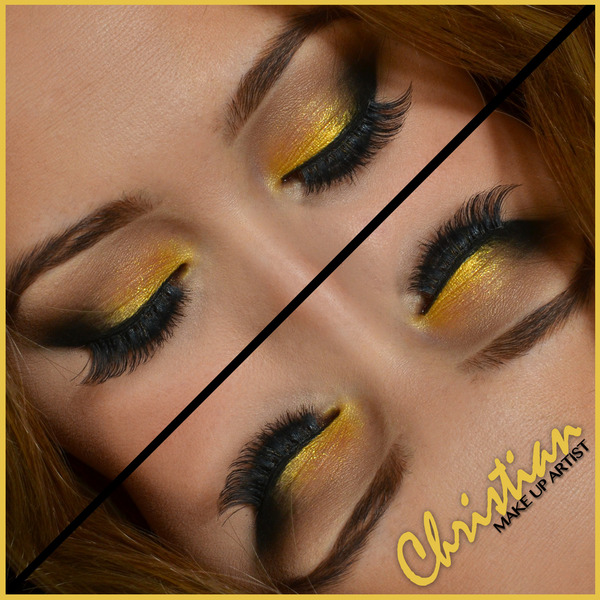 Gold Eyeshadow | Christian E.'s (ChristianTheMUA) Photo | Beautylish
