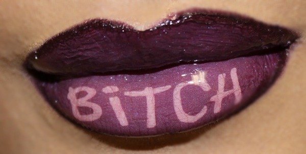 Photos with Violent Lips Temporary Lip Tattoos | Beautylish