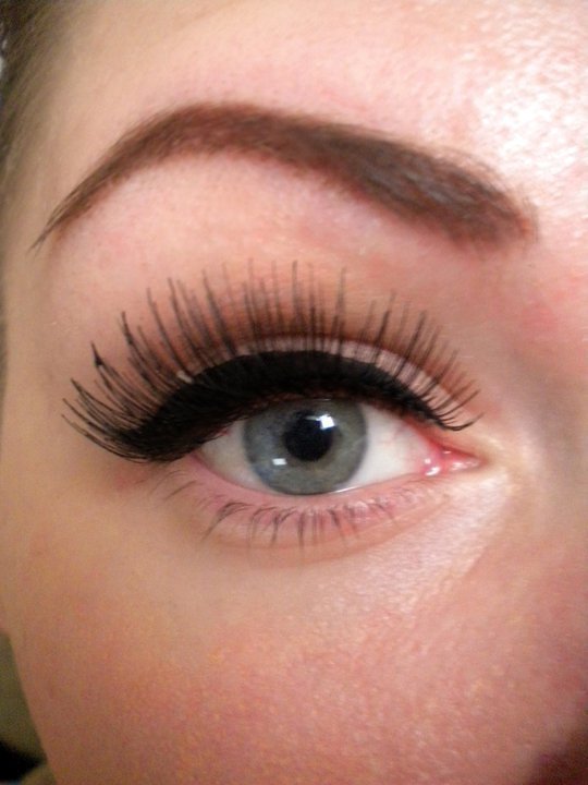 False eyelashes | Tereska H.'s (missbeautyaddict) Photo | Beautylish