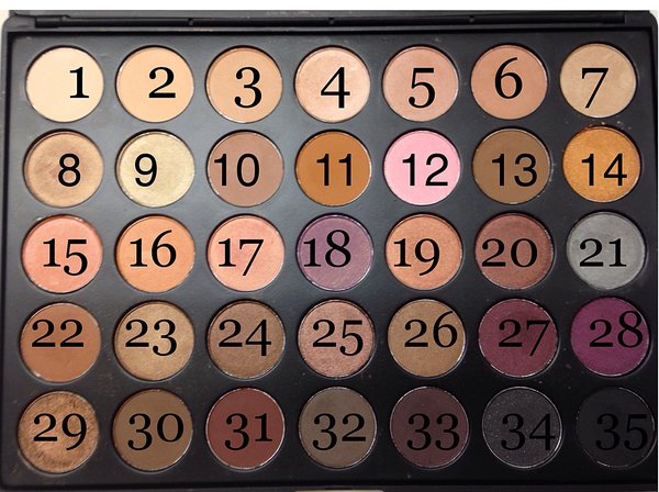 Morphe Brushes review! color Warm 35W palette. | Beautylish
