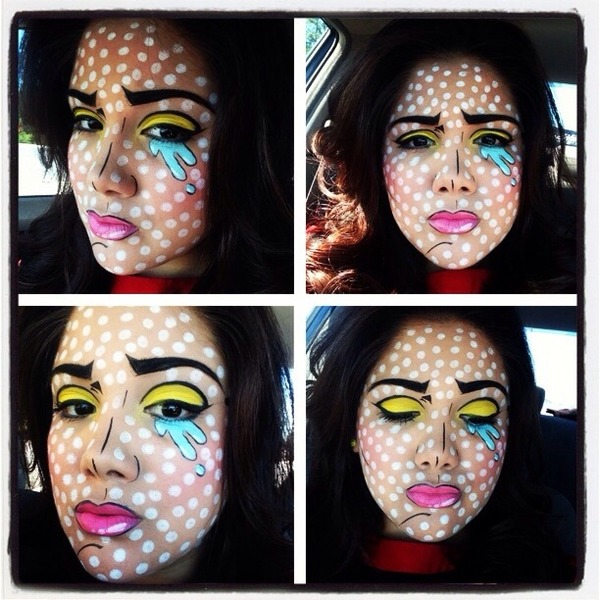 Pop art makeup | Valerie C.'s Photo | Beautylish