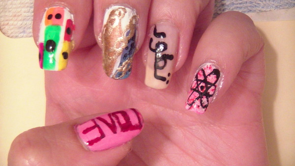 Kpoppin' Nails: EVOL- We're A Bit Different MV Nail Tutorial | May S.'s ...