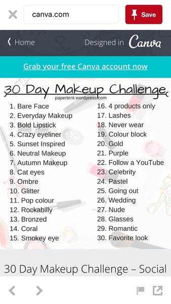 Let's talk 30 day makeup challenge. | Beautylish