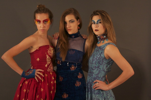 Makeup for fashion photo shoot: all three models | Alice W.'s ...