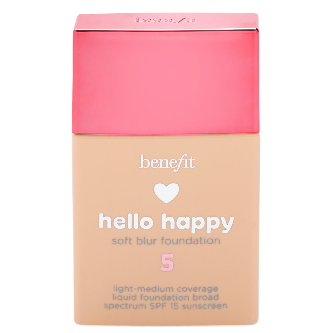 Benefit Cosmetics Hello Happy Soft Blur Foundation 05 Medium - Cool ...