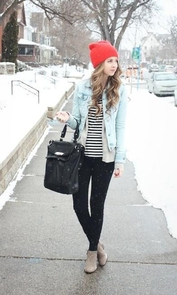 What bummy cute outfit can I wear tomorrow it's going to be super cold ...