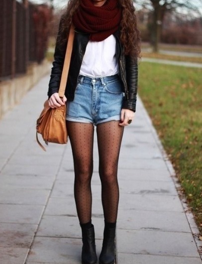 Shorts With Sheer Tights Beautylish