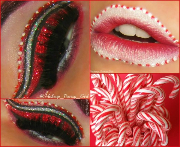 Candy Cane Girl | Nikki K.'s (Makeupfrenzy) Photo | Beautylish