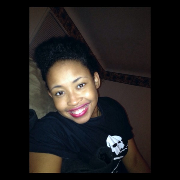 Janelle Monae inspired Updo with Mac Lickable lipstick | Jazmine R.'s ...