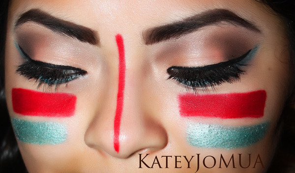 Cultural Makeup: Nativeamerican | Katey J.'s (kateyjomua) Photo ...