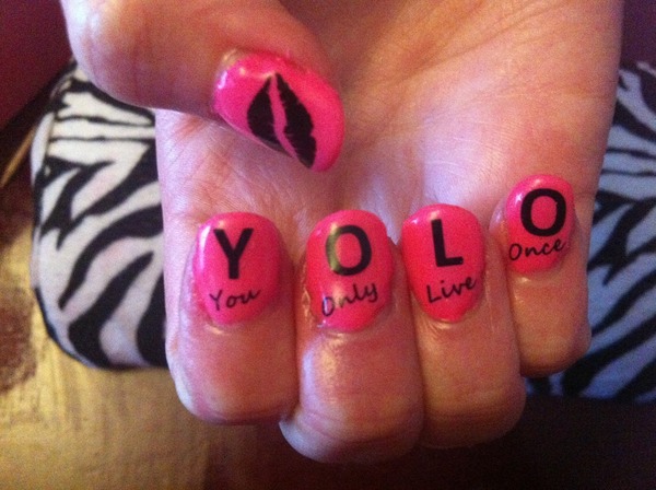 yolo nails | Rebecca S.'s Photo | Beautylish